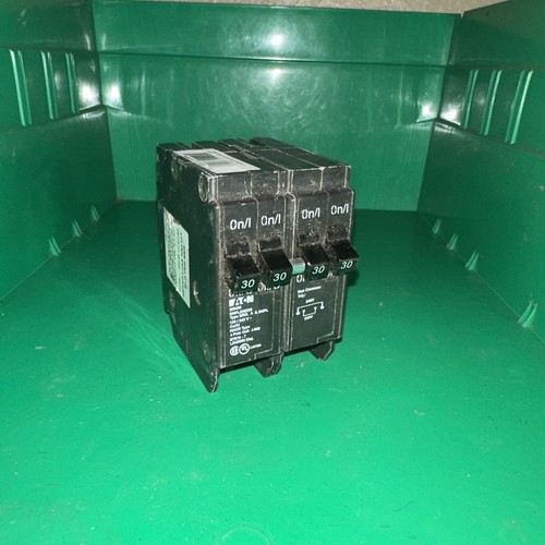 NEW Eaton BQ230230 2 Pole 30 Amp Quad Circuit Breaker 120/240V -RES LLC ...