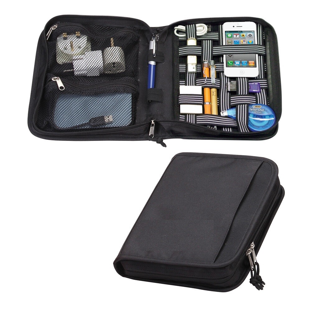 Preferred Nation Gadget Organizer Carrying Case - Universal Travel ...