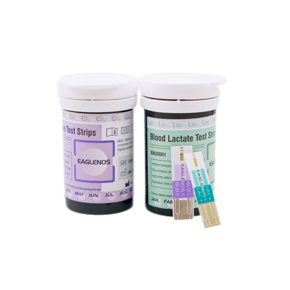 2-in-1 Blood Glucose Lactate Tester - Handheld High-Precision Lactate ...