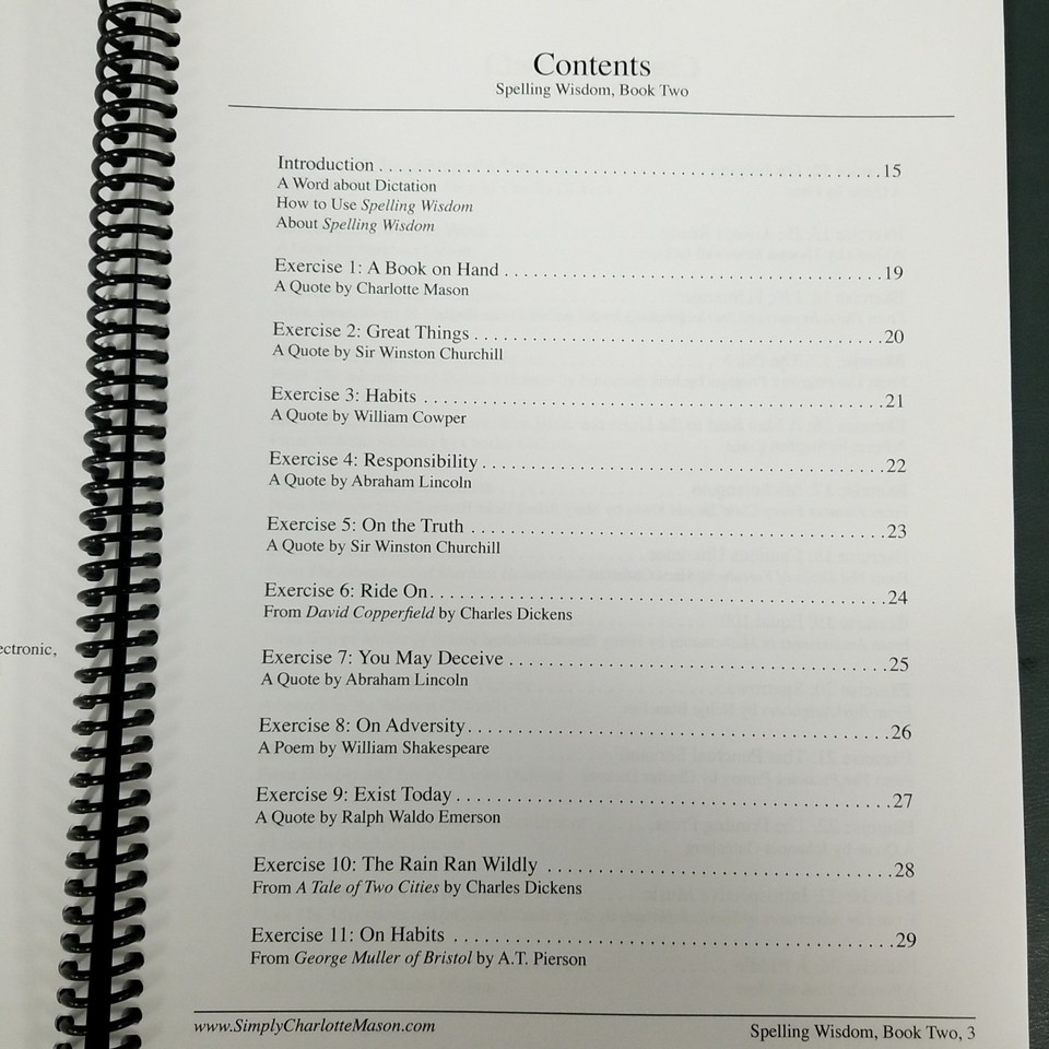 Simply Charlotte Mason Spelling Wisdom Using Language Well Books 1 & 2 ...