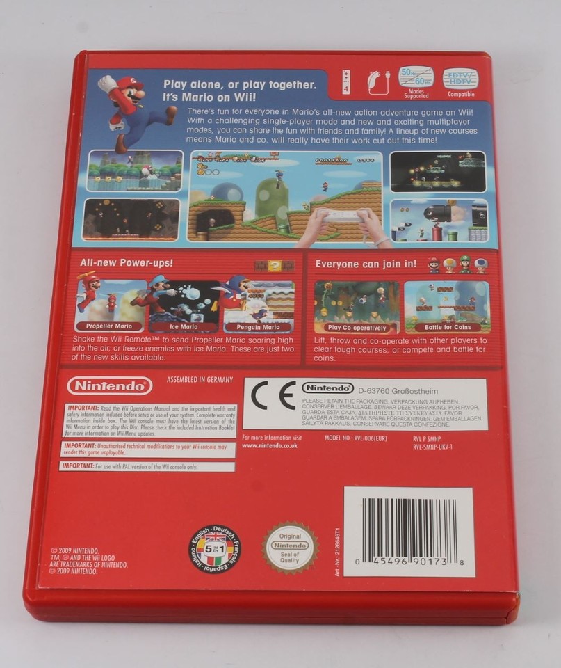 New Super Mario Bros Wii (Wii) | eBay UK