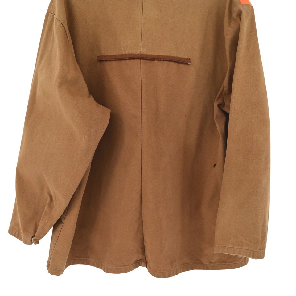 2XL Vintage Walls Duck Canvas Upland Hunting Jacket Brown & Blaze ...