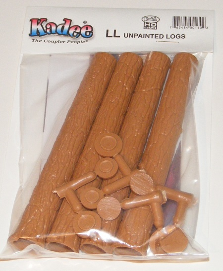 Kadee HO scale # LL ~ Unpainted Log Lumber Load x 4 ~ New | eBay