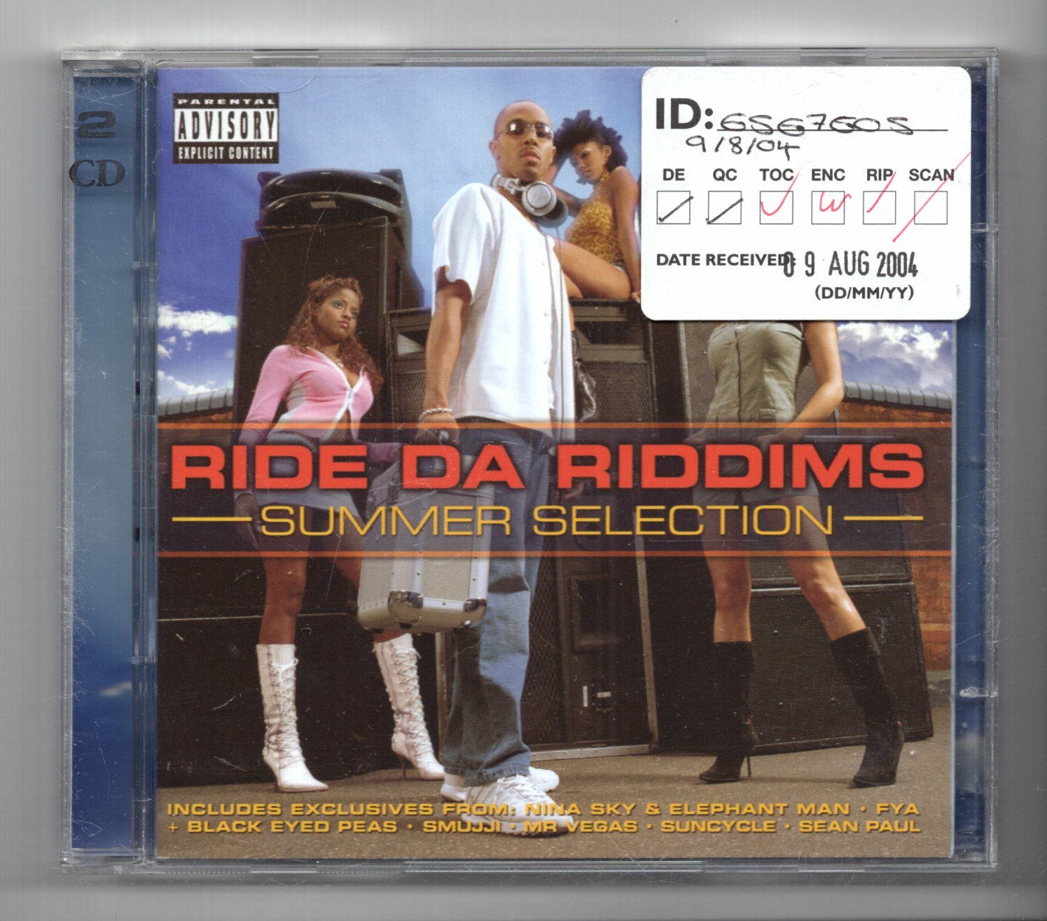Ride Da Riddims, Vol. 3: Summer Selection by Various Artists (CD, 2004 ...