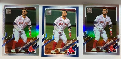 2021 Topps Series 2 MICHAEL CHAVIS LOT - Blue Parallel/2 Rainbow Foil ...
