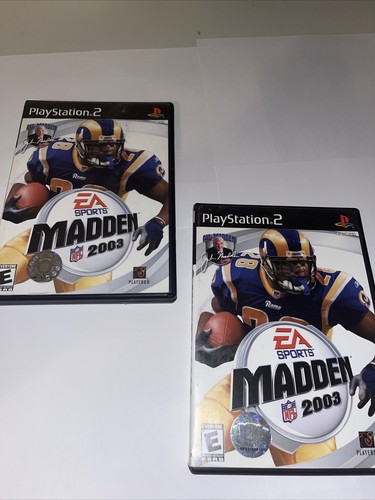 Madden NFL 2003 (Sony PlayStation 2 2002) PS2 Complete w/Manual CIB ...