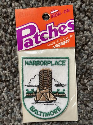 Voyager Brand Harborplace Baltimore Patch - Vintage - New/Sealed | eBay