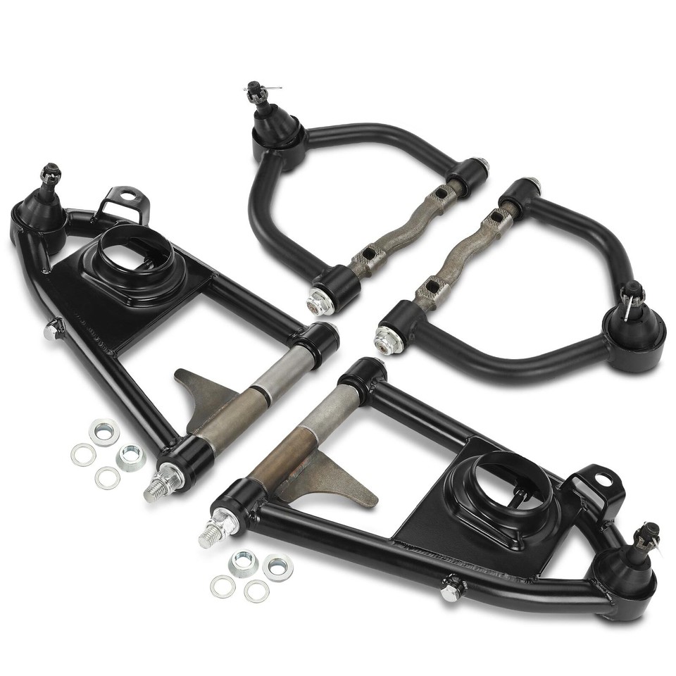 4x Front Suspension Upper & Lower Tubular Control Arm for Ford Mustang ...