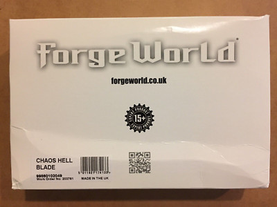 Hellblade Forgeworld Hell Blade Chaos Space Marine OOP | eBay