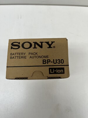*NEW, UNUSED* Sony BP-U30 Lithium-ion Rechargeable Battery | eBay
