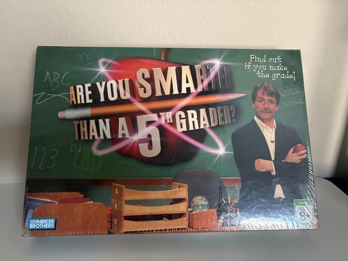 Hasbro Are You Smarter Than A 5th Grader? Game New Sealed Package | eBay
