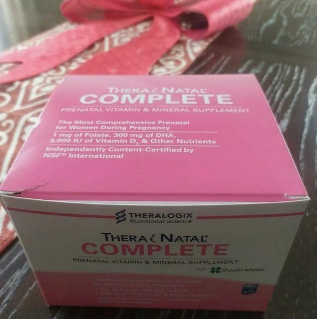 Theranatal Complete Prenatal Vitamin and Mineral Supplement 13 Week ...