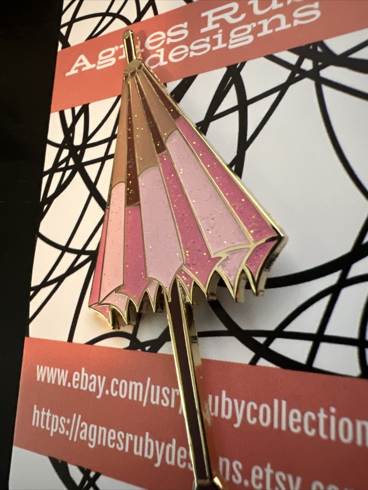 HAGRID Pink Umbrella Pin Badge Harry Potter Wizarding World Hogwarts ...