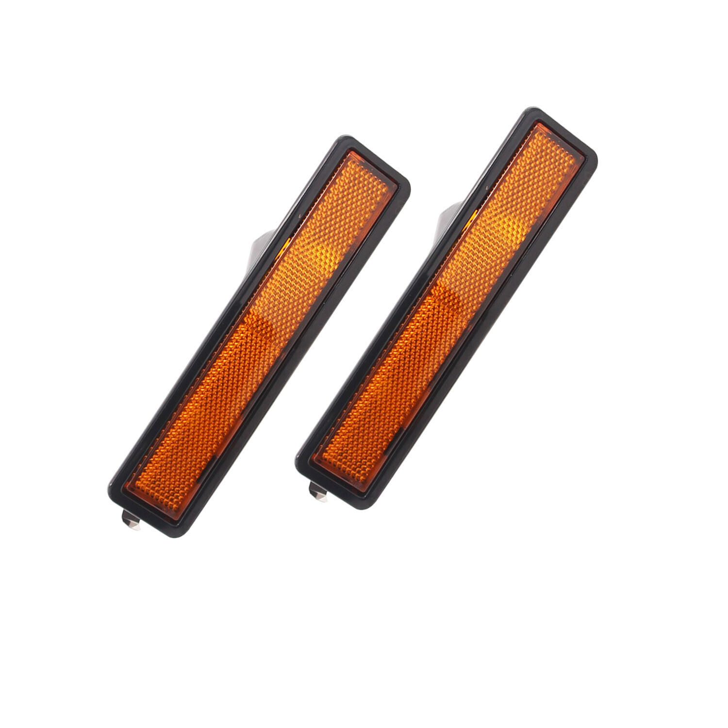 Pair Left Right Amber Bumper Side Marker Light Lamp for BMW E30 3 ...