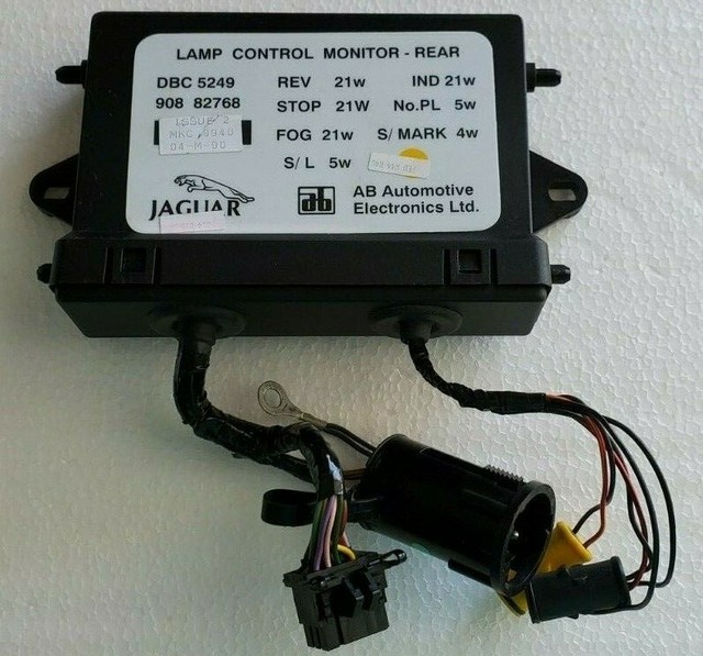 1990 Jaguar Xj6 Rear Lamp Control Module Computer DBC 5249 for sale ...