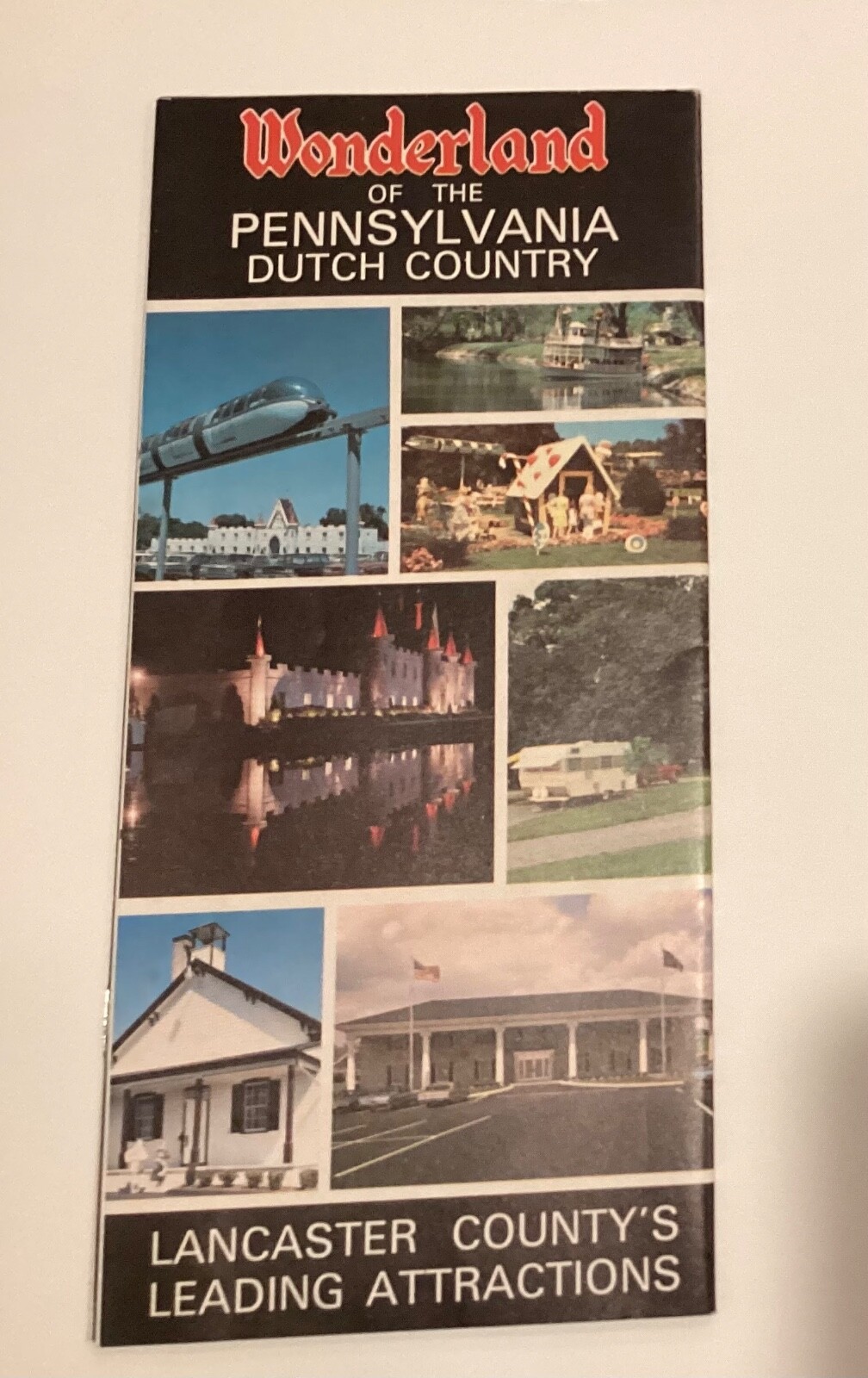 Wonderland of Pennsylvania Dutch Country Lancaster Brochure Guide Map ...