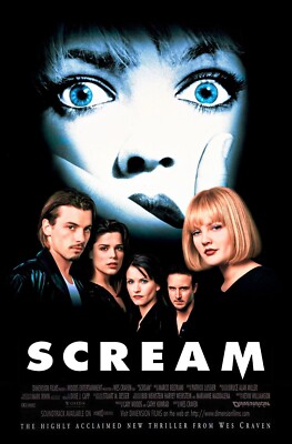 Scream 1 Movie Poster | 1996 | 11x17 | NEW | USA | eBay
