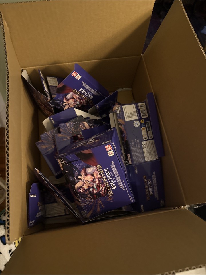 One Piece TCG OP14 The Azure Seven Seas Case EMPTY | eBay