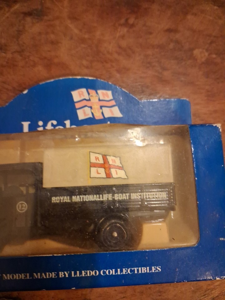 LLEDO DIE-CAST RNLI LIFEBOATS SENTINEL STEAM WAGON LORRY - BRAND NEW IN ...