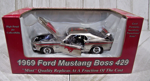 Crown Premiums Gold 1969 Ford Mustang Boss 429 1/43 Scale Die-Cast ...