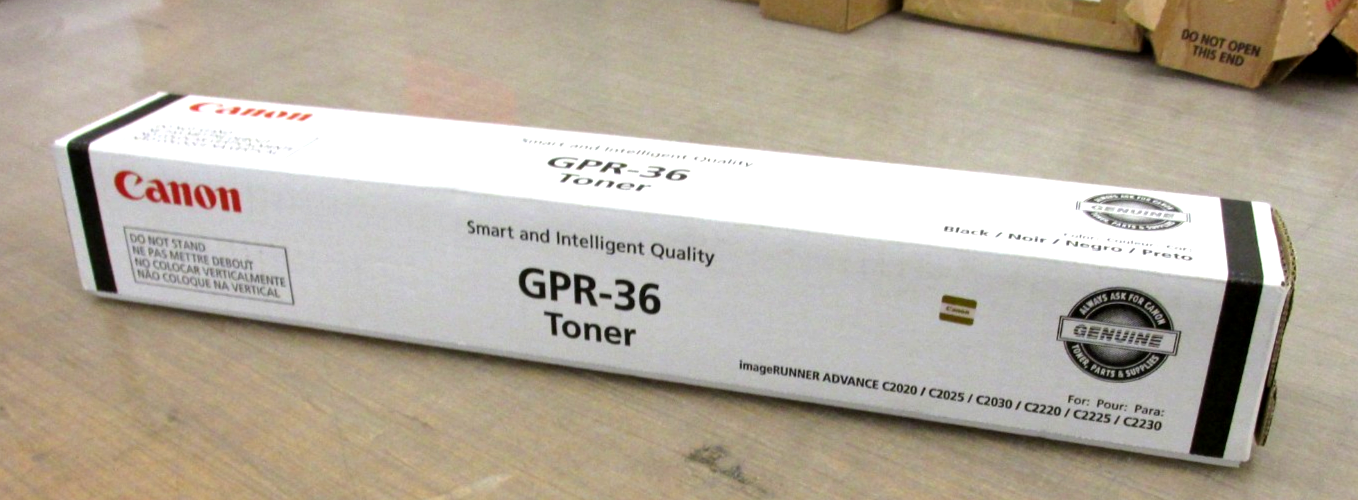 Canon GPR-36 Black Toner Cartridge - 3782B003AA for sale online | eBay