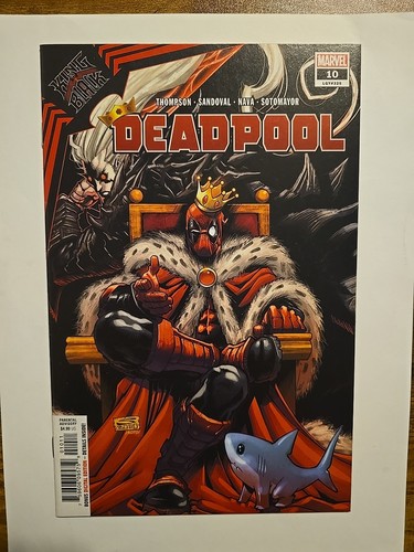 Deadpool #10 LGY 325 Marvel 2021 1st Venomized Jeff the Land Shark | eBay