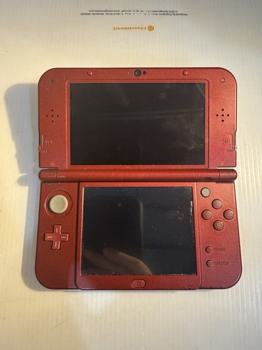 New Nintendo 3DS XL Handheld Console Red Gaming System - Charger ...