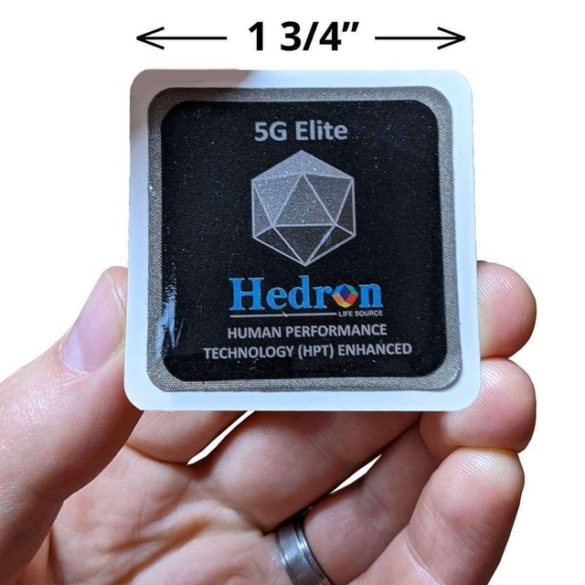 Hedron EMF Shield Cell Phone Radiation Protection Chip for sale online ...