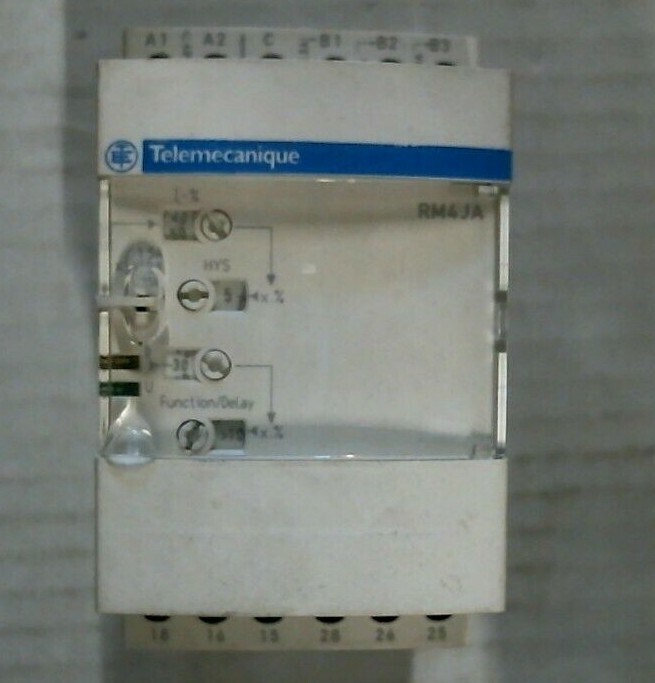 TELEMECANIQUE RM4JA32MW CURRENT RELAY 3/15A 24/250V -FREE SHIPPING | eBay