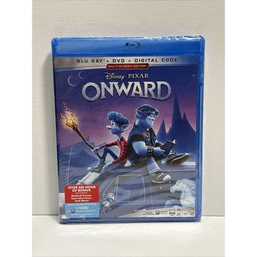 Onward Disney (Blu-ray + Dvd + Digital, 2020) New - Tom Holland, Chris ...