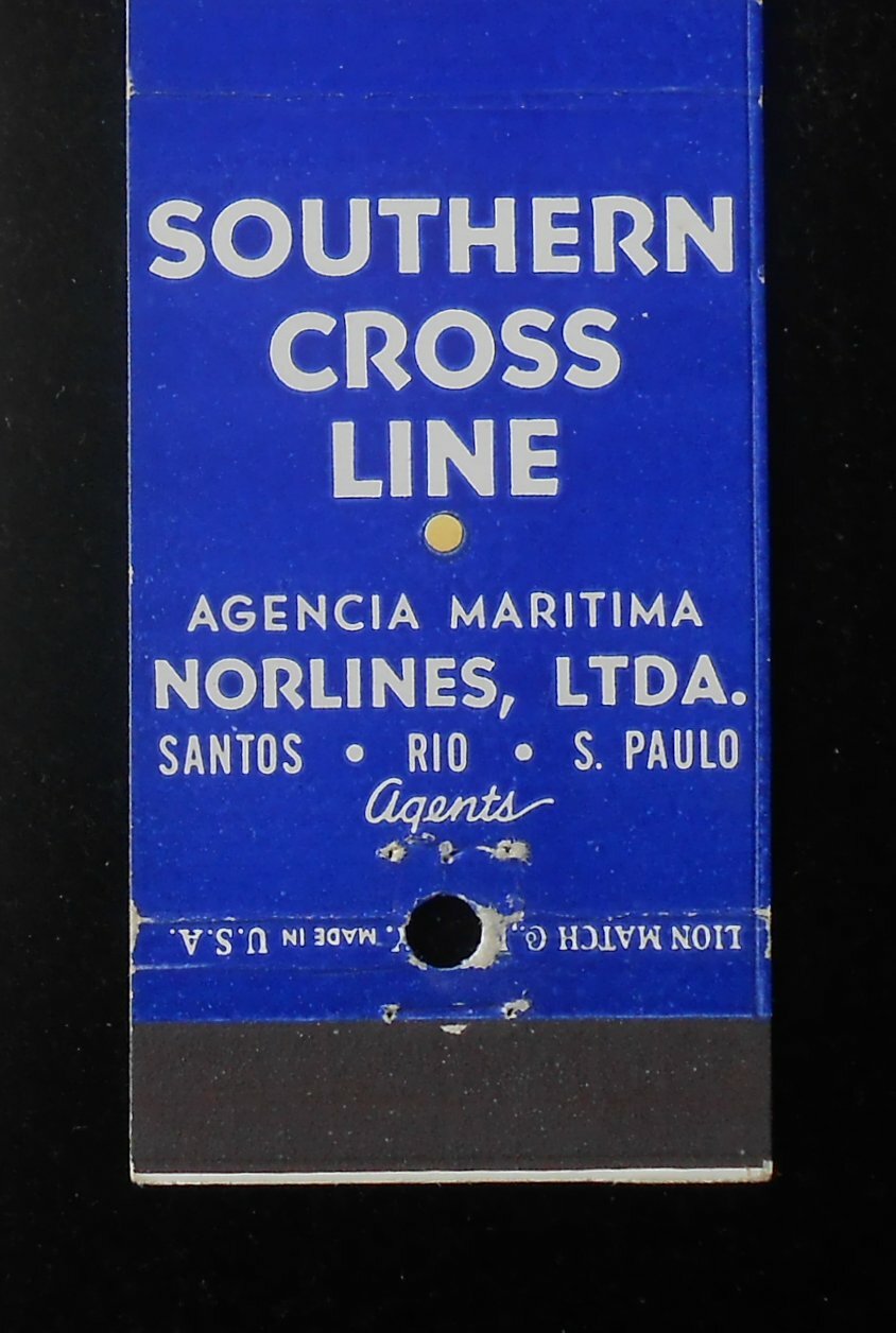 1940s Southern Cross Line Norlines Argentina Uruguay Rio São Paulo ...