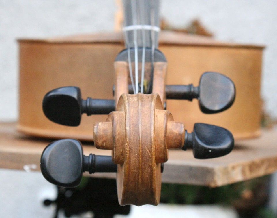 Antique Unvarnished Cello. Natural Wood 41.75" Long Unusual | eBay