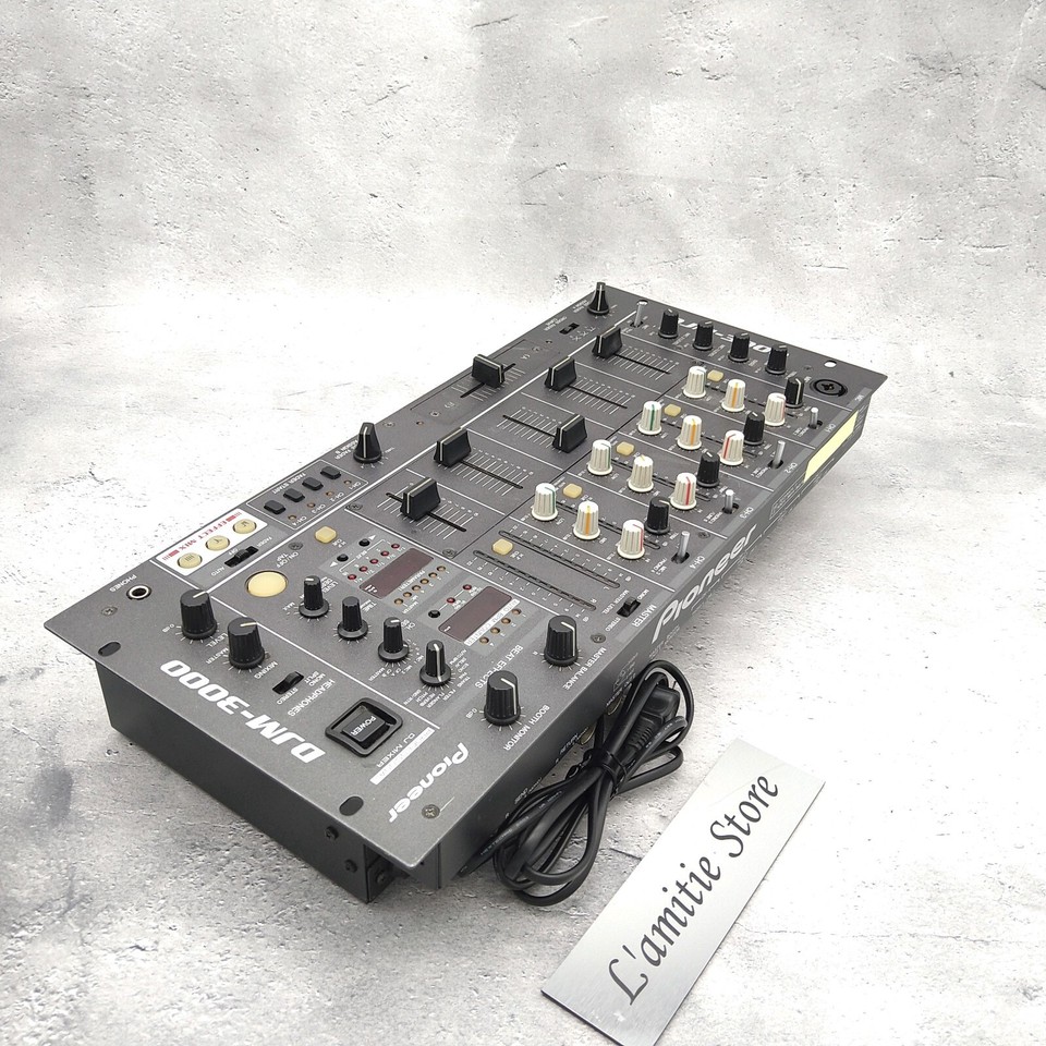 Pioneer DJM-3000 Professional DJ Mixer 4-Channel 4ch DJM3000 High-end ...