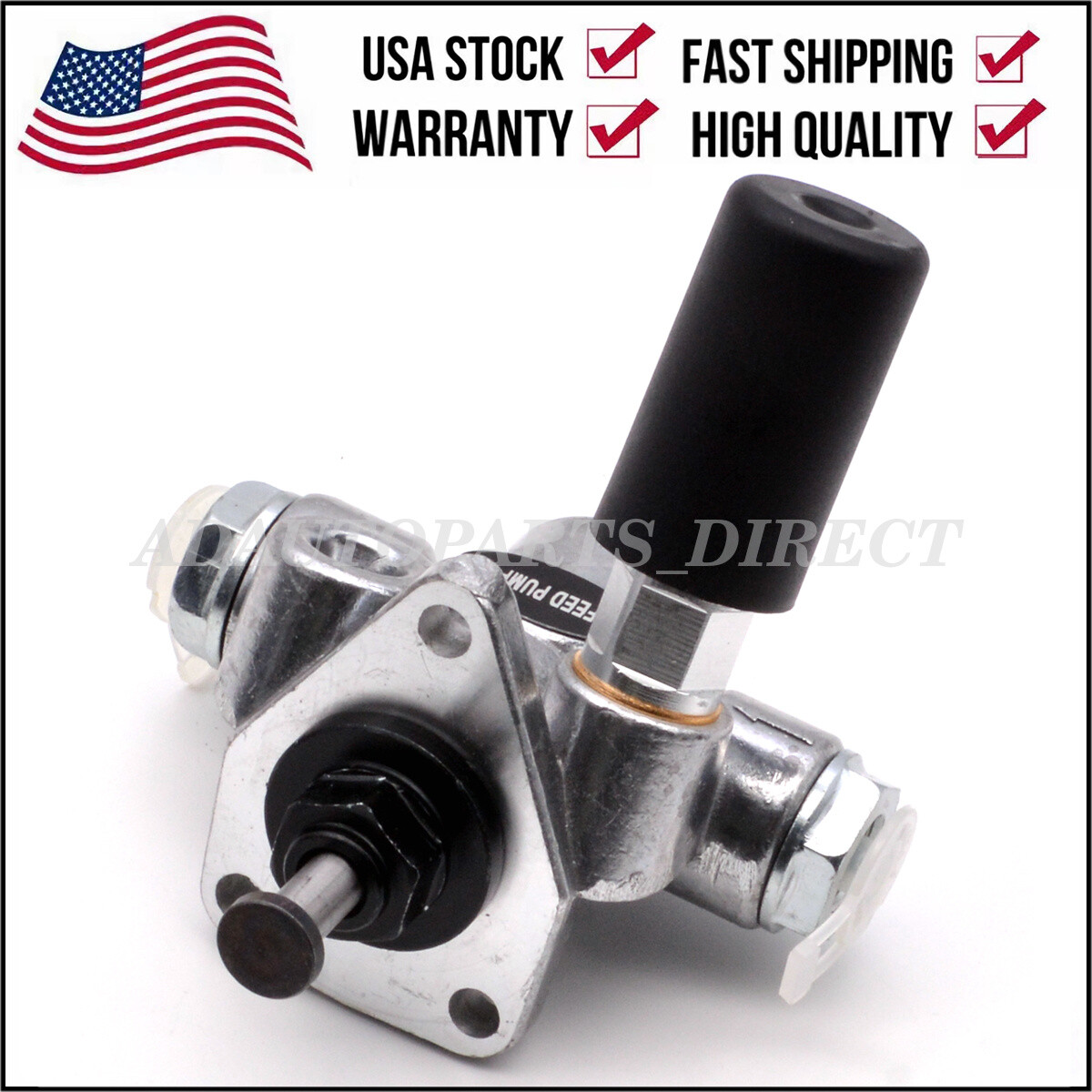 For Mack E7 Fuel Supply Lift Pump w/ Hand Primer ESP-3503 Replaces ...