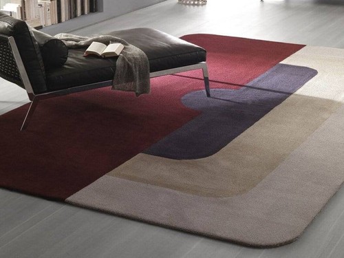 Modern Abstract Handmade Woolen Designer Hand Tufted Area Rug for ...