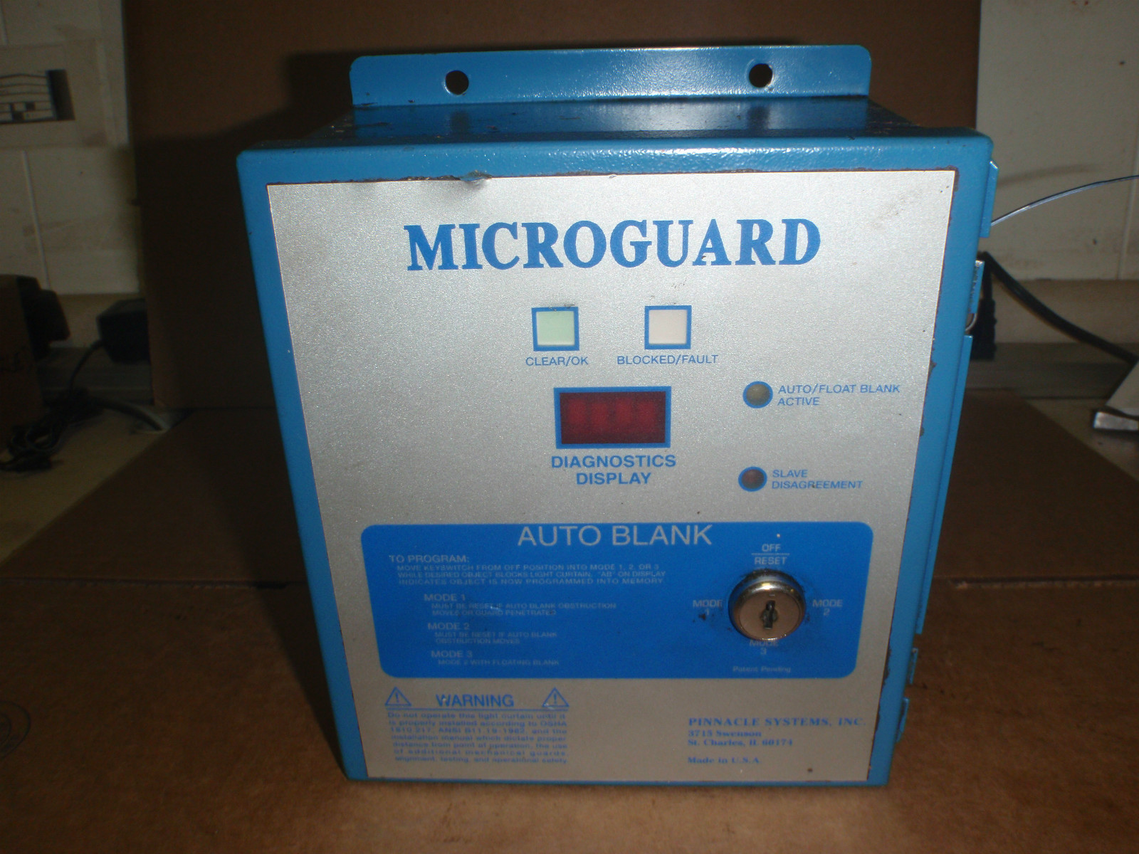 Pinnacle Systems Microguard MG-20-OF-AU-R20-E8 MG-20-0F-AU-R20-E8 | eBay