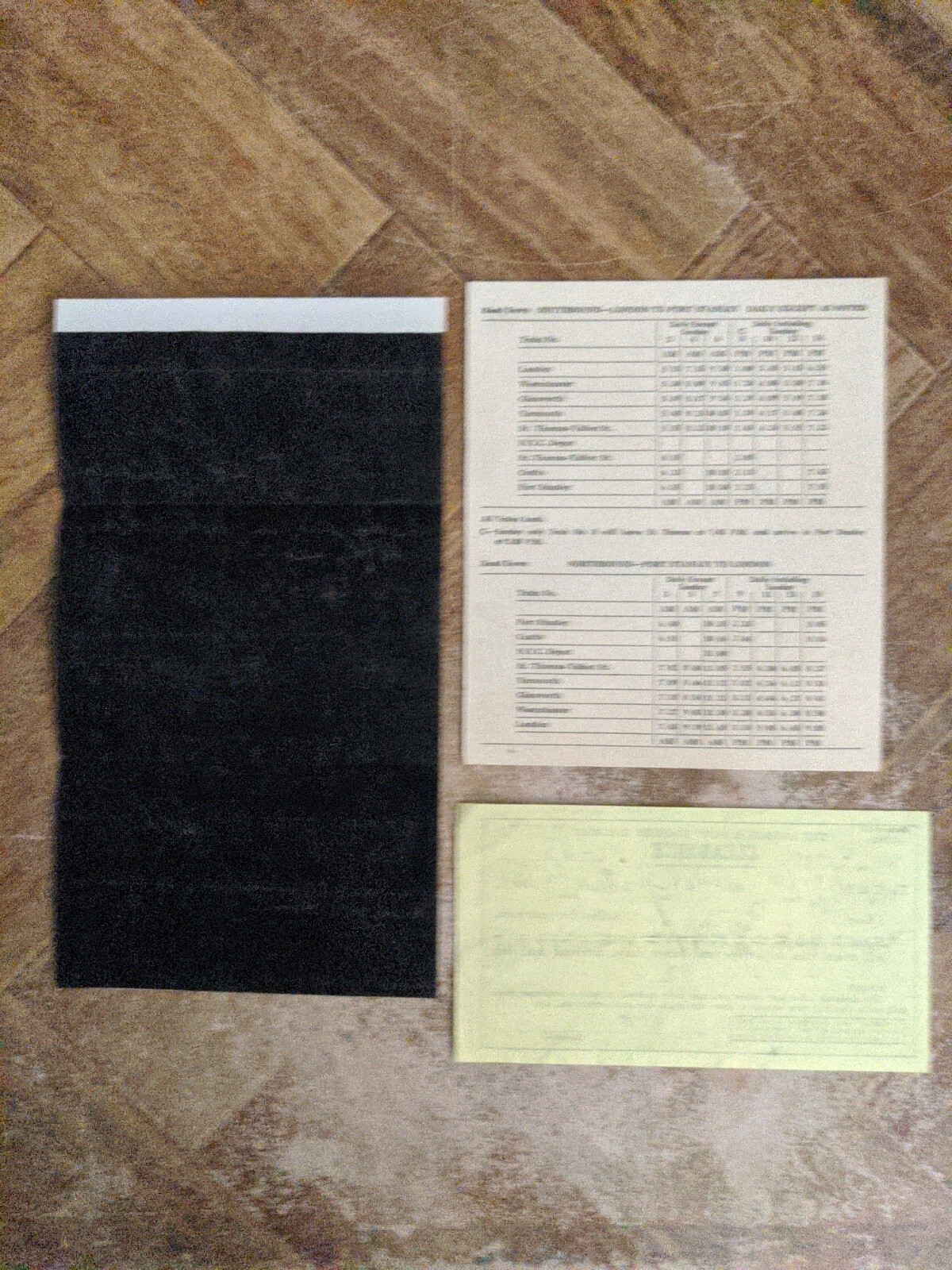 Lot 1956 The London and Port Stanley Time Table #95 & 2 Clearance ...