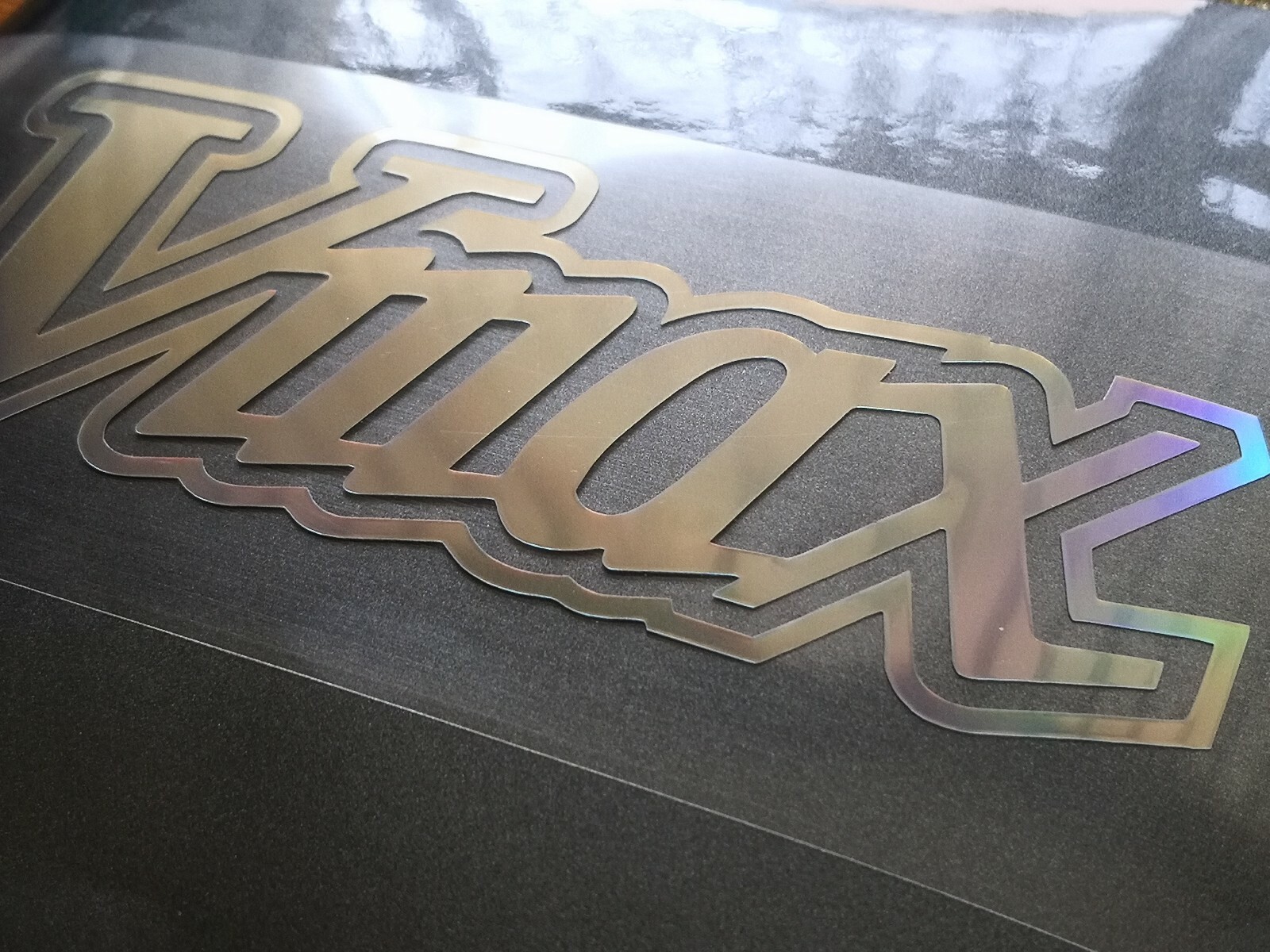 2 Yamaha Vmax Aufkleber • Emblem • Schriftzug • Sticker • Hologramm ...