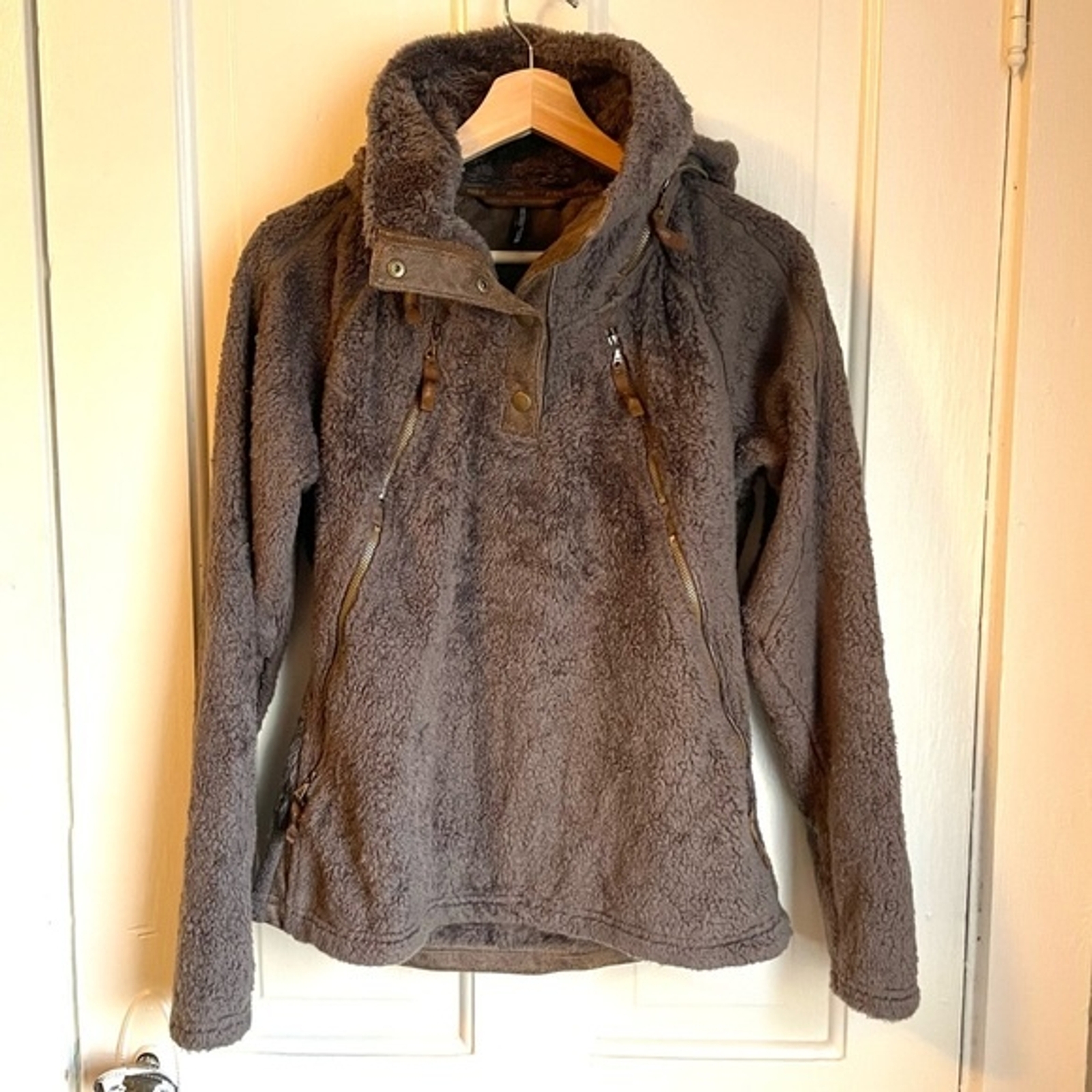 Kuhl Flight Fleece Pullover Jacket in Preen - Gem