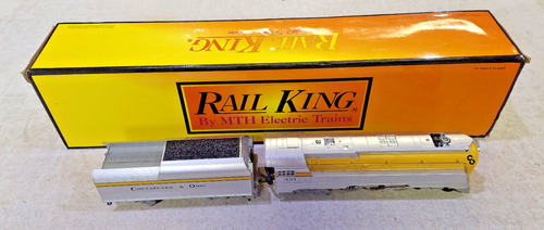 MTH RailKing 4-6-4 Hudson Steam Engine C & O #491 in box 30-1161-1 | eBay