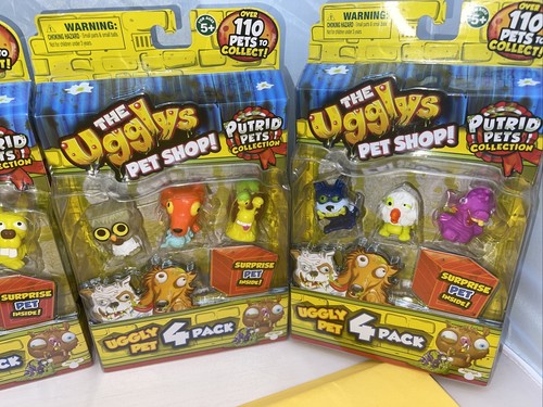 THE UGGLYS PET SHOP PUTRID PETS COLLECTION - LOT of 4 - (4 Pack ...