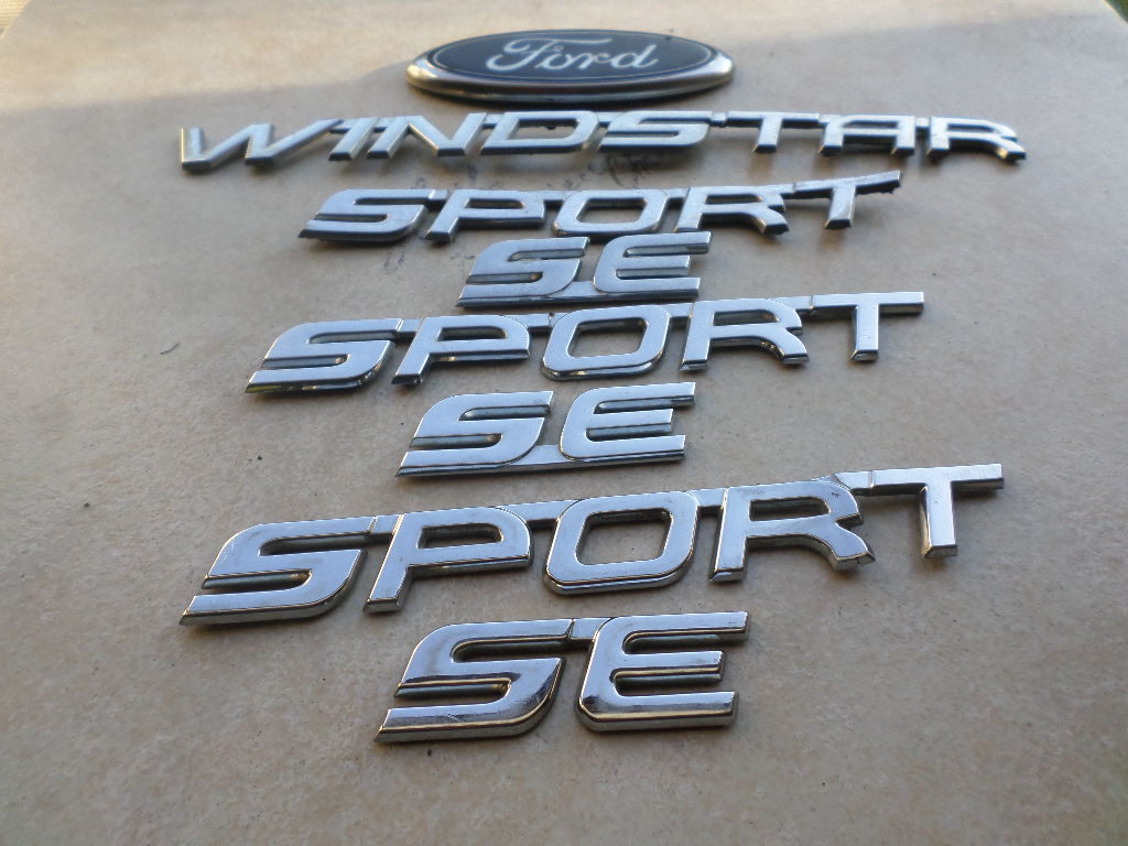 99-03 Ford Windstar Sport Se F78Z-1642528-GA Logo 1F2Z-1742528-EA ...