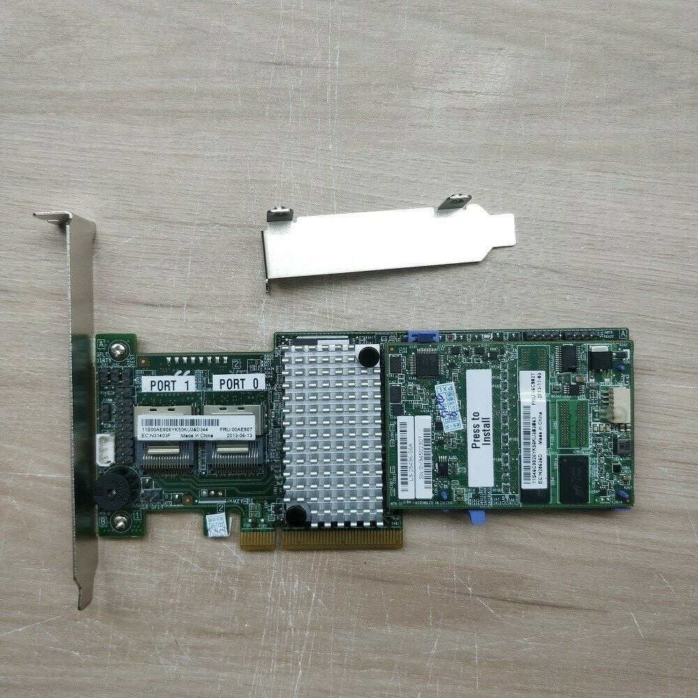 IBM ServeRAID M5110 SAS/SATA Adapter with 512Mb + battery 90Y4449 ...