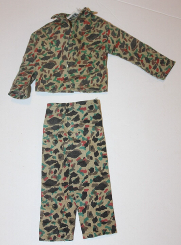 VINTAGE HASBRO ADVENTURE TEAM GI JOE CAMO SHIRT AND PANTS IN GOOD ...