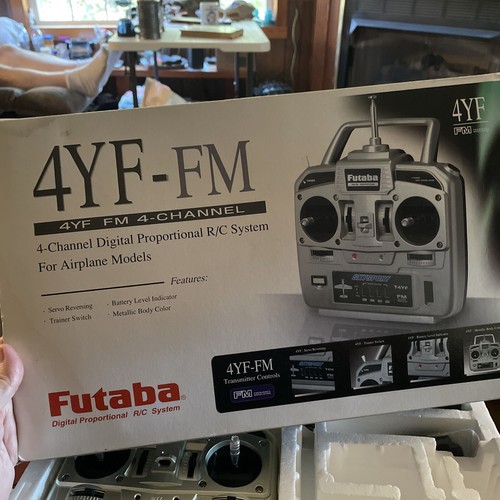 Futaba 4YF 4-Channel FM FHSS Radio System R/C Remote Working | eBay