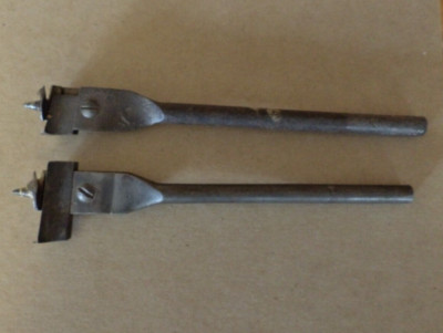 Two Vintage unbranded adjustable wood boring bit | eBay