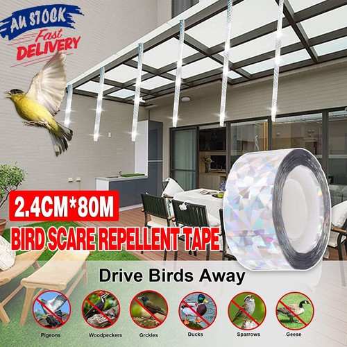 Two-Side Reflective Farm Bird Scare RepellentVNape Visual Flash Anti ...