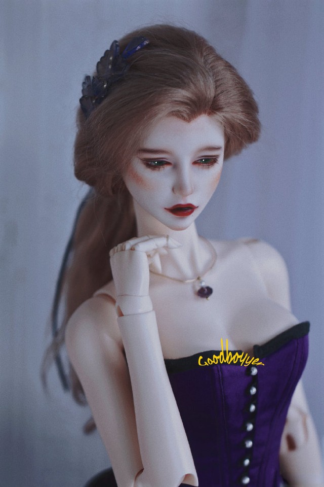 1/6 1/4 1/3 SD16 IP-SID/EID BJD Doll Clothes Corset + Yarn Skirt White / Purple | eBay