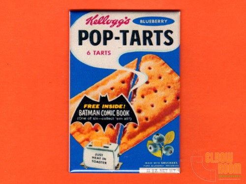 Vintage 1960s Pop Tarts Blueberry box art 2x3" fridge/locker magnet ...