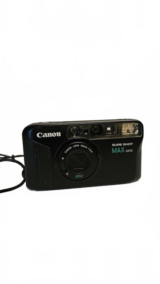 Canon Sure Shot Max Date 35 mm Point & Shoot Film Camera – Tested ...